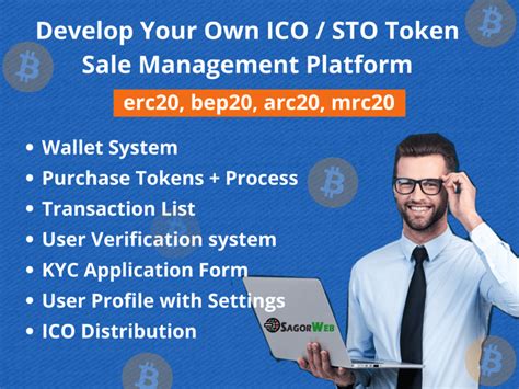 Erc20 Bep20 Token Ico Management Platform Smart Contract Cryptocurrency Upwork