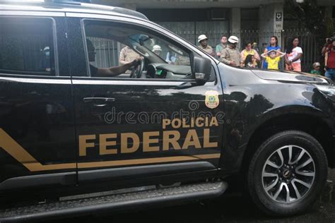 Brazilian Federal Police Officers Editorial Stock Image Image Of