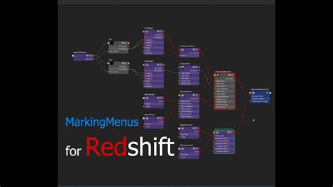maya marking menus support redshiftrender shorts youtube
