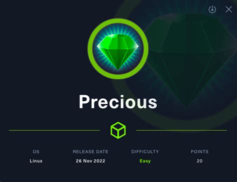 Precious — Htb Walkthrough This Post Is Regarding An Htb Machine By Manish Kumar Infosec