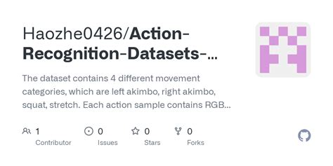 Github Haozhe Action Recognition Datasets Njupt Adc Dataset The