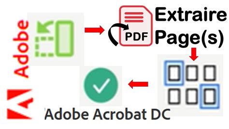 comment extraire les pages d un pdf avec adobe en un seul pdf ou des pdfs séparés youtube