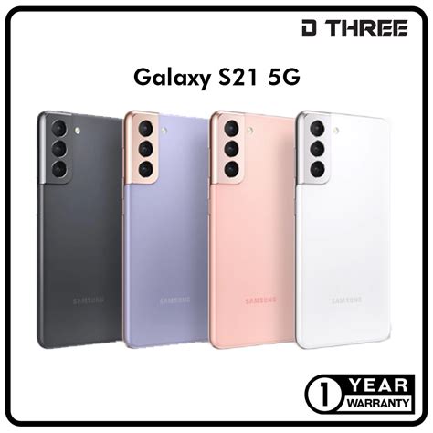 Samsung Galaxy S21 5g Smartphone Original Malaysia New Set Shopee