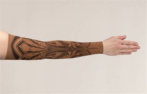Compression Arm Sleeve For Women Gatsby Mocha 20 30mmhg Short