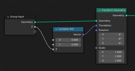 Modeling Display And Edit Value Into Geometrynode Properties