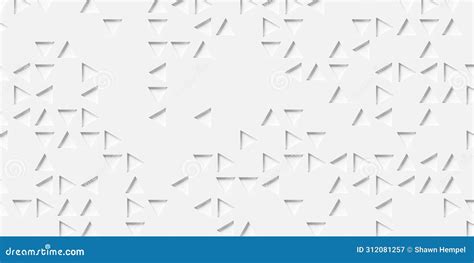 Inset Random Flipped White Triangle Grid Geometrical Background