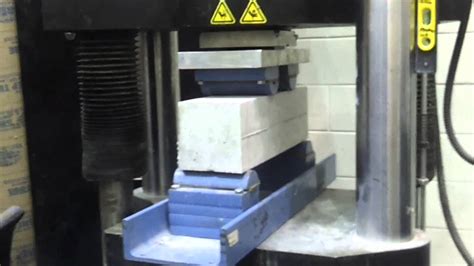Flexural Concrete Beam Test Youtube