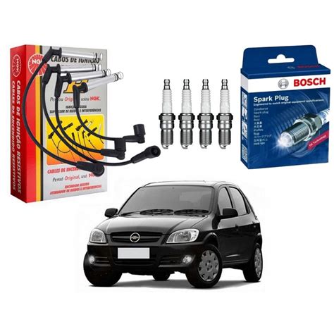 Kit vela cabo original chevrolet corsa novo 1 0 flex 2010 em Promoção