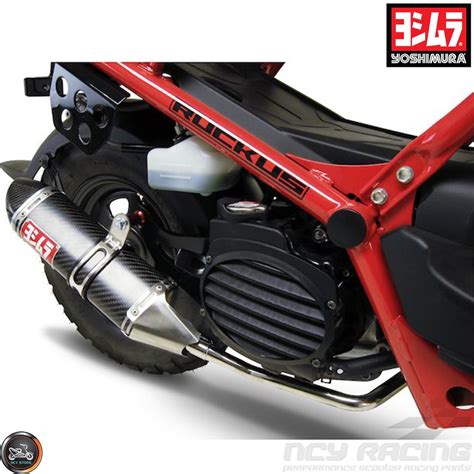Yoshimura Exhaust Trc Racing Carbon Full System Honda Ruckus