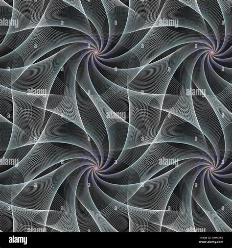 Seamless Fractal Pattern Background Stock Vector Image And Art Alamy