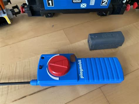 Playmobil Railway Diesel Locomotive Locomotive Wagons Remote Control