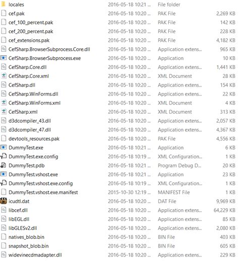 C Cant Run Executable After Deploying Winforms Cefsharp Project