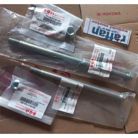 Jual As Roda Depan Belakang Dan Mur Suzuki Smash New Smash Titan Shogun R New Shogun