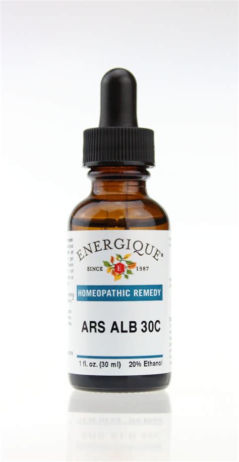Ars Alb 30c From Energique® Essential Vitamins