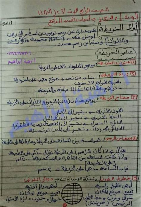 شرح الدرس الأول دراسات للصف الرابع الابتدائي مدرس اول