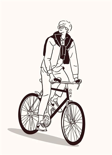 简笔画人物｜procreate 花瓣网