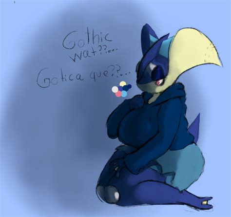 Rule 34 Artesjsc Big Breasts Breasts Female Greninja Pokemon Pokemon