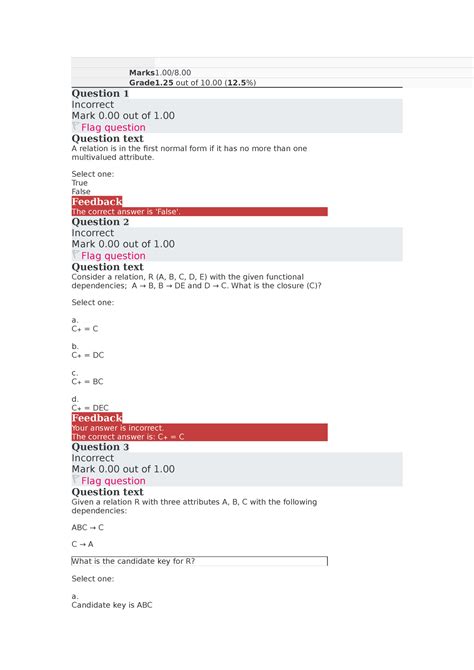 Cs Database Programming Unit Test Marks Grade Out Of