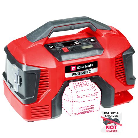 Einhell Pressito 18 21 Accu Compressor Houkematools