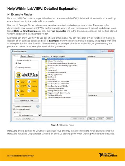 help within labview detailed explanation ni example finder pdf