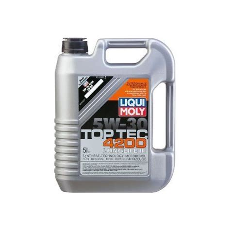 Liqui Moly Top Tec 4200 5W-30 5 Litre Motor Yağı (Üretim Fiyatı