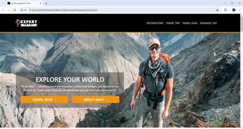 Archa C B On Linkedin Travelwebsite Bootstrap Html Css Webdevelopment Travelgoals