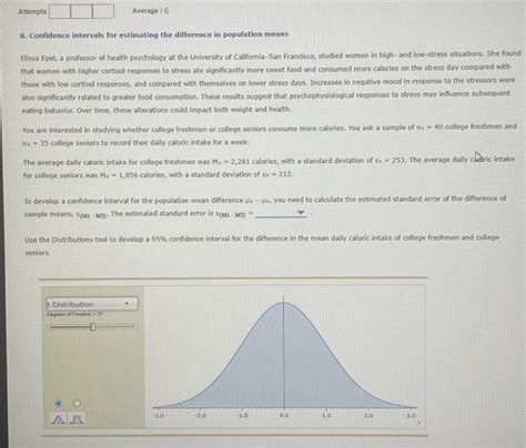 Solved 8 Confidence Intervals For Estimating The Difference