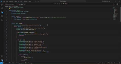 Kalpesh Gautam On Linkedin Octanet Atmsimulation Codingchallenge Codingcommunity