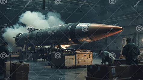 Modern Aerospace Manufacturing Engineers Collaborating In Assembling A