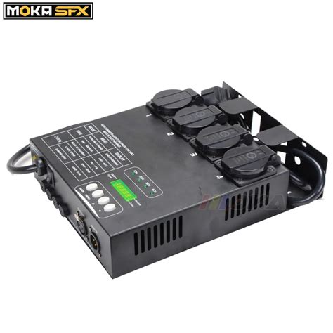 Multi Switch Pack Compact 4 Channel DMX Dimmer Pack With 16 Built In