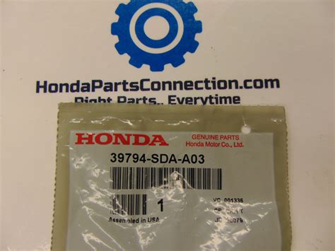 39794-SDA-A03 - 2005-2025 Honda - Relay Assembly Power (Micro Iso ...
