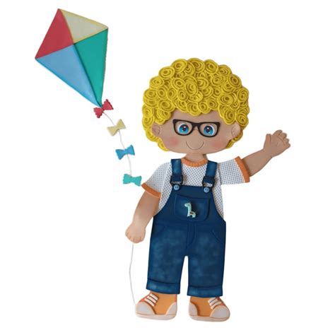 Aplique Menino Com Pipa Em Eva Axc 70x50 Cm Z1 Dareliart Sua Loja De Artesanato