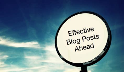 Nine Signs Of An Effective Blog Post