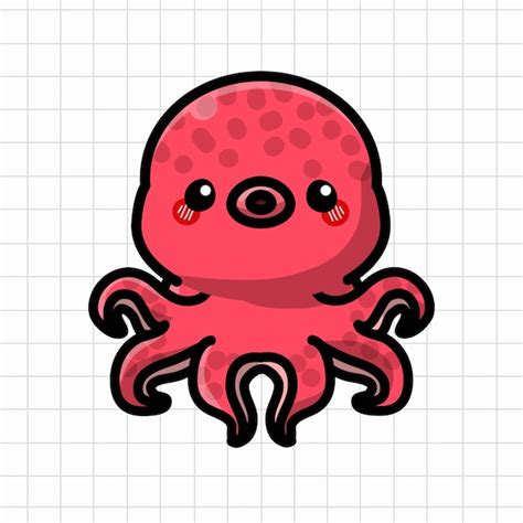 Octopus Vector Illustration Premium Vector
