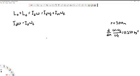 Solved † A Thin Uniform Disc Mass M Radius A And Centre C Has A