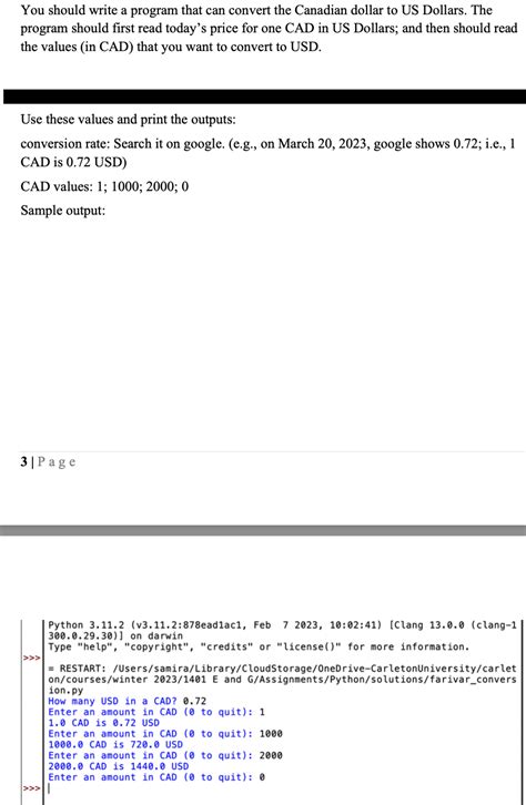 Solved You Should Write A Program That Can Convert The Chegg