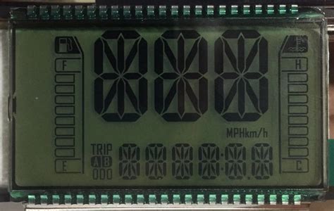 Custom Tn Vehicle 14 16 Segment Lcd Display With Pins 14 Segment