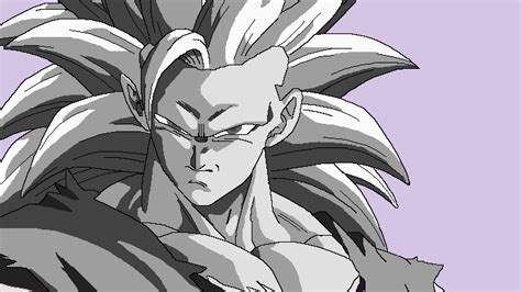 Pixilart Goku SSJ Base By Wall Jumper