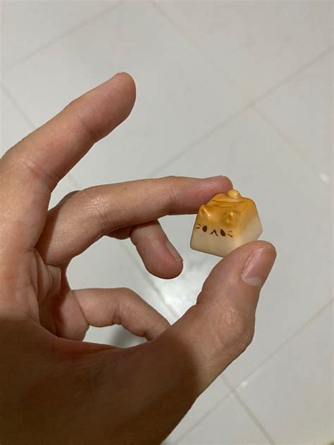 Artisan Keycaps Cute Cat Bread Computers And Tech Parts And Accessories Computer Keyboard On