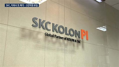 Skc 자회사 Sk피유코어 매각…5천억 규모 한국경제