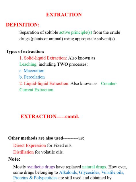 Extraction Updated Jam Pdf Solubility Solvent