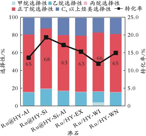 不同方法合成y沸石包覆ru金属催化剂及其性能研究