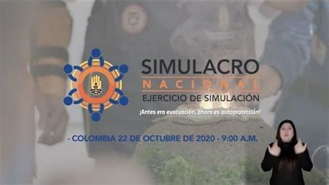 Participa En El Simulacro Nacional 2020