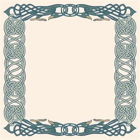 Viking Border Design