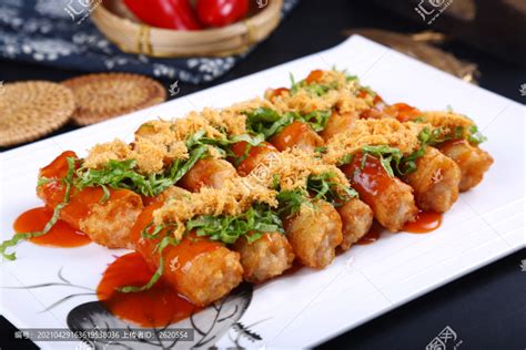 肉松老油条 中国菜系 食品餐饮 摄影素材 汇图网www huitu