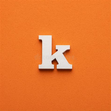 White Lowercase Letter H On Orange Foamy Background Stock Image Image