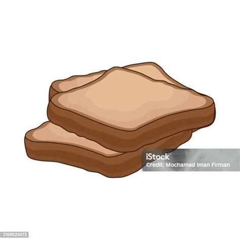 Bread Slice Stock Illustration Download Image Now Artisanal Food And Drink Baguette Baked