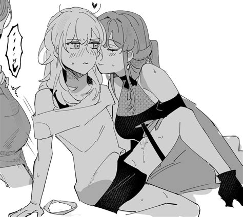 Trailblazer Stelle And Kafka Honkai And 1 More Drawn By