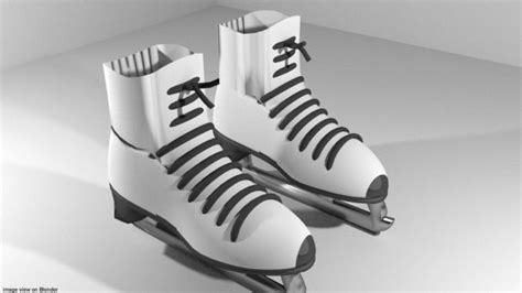 Skate Iceskate 3d Model Cgtrader