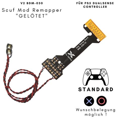 Ps Remapper Remap Board V Bdm Scuf Mod Chip For Dualsense Controller Picclick Uk